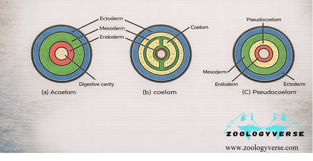 ORGANIZATION OF COELOM | Zoologyverse